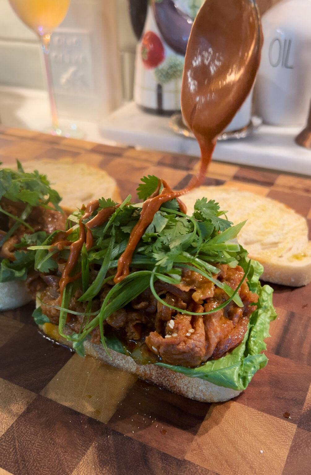 Juicy Korean Beef Bulgogi Sandwich - Cup of Liv Kitchen