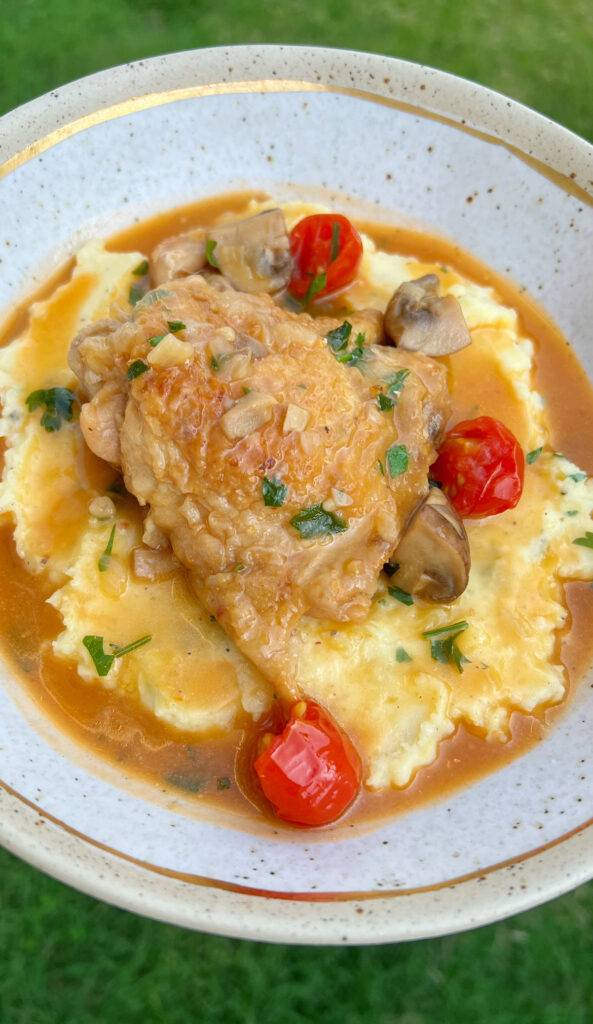 Chicken Chasseur (French Hunter’s Chicken) - Cup of Liv Kitchen