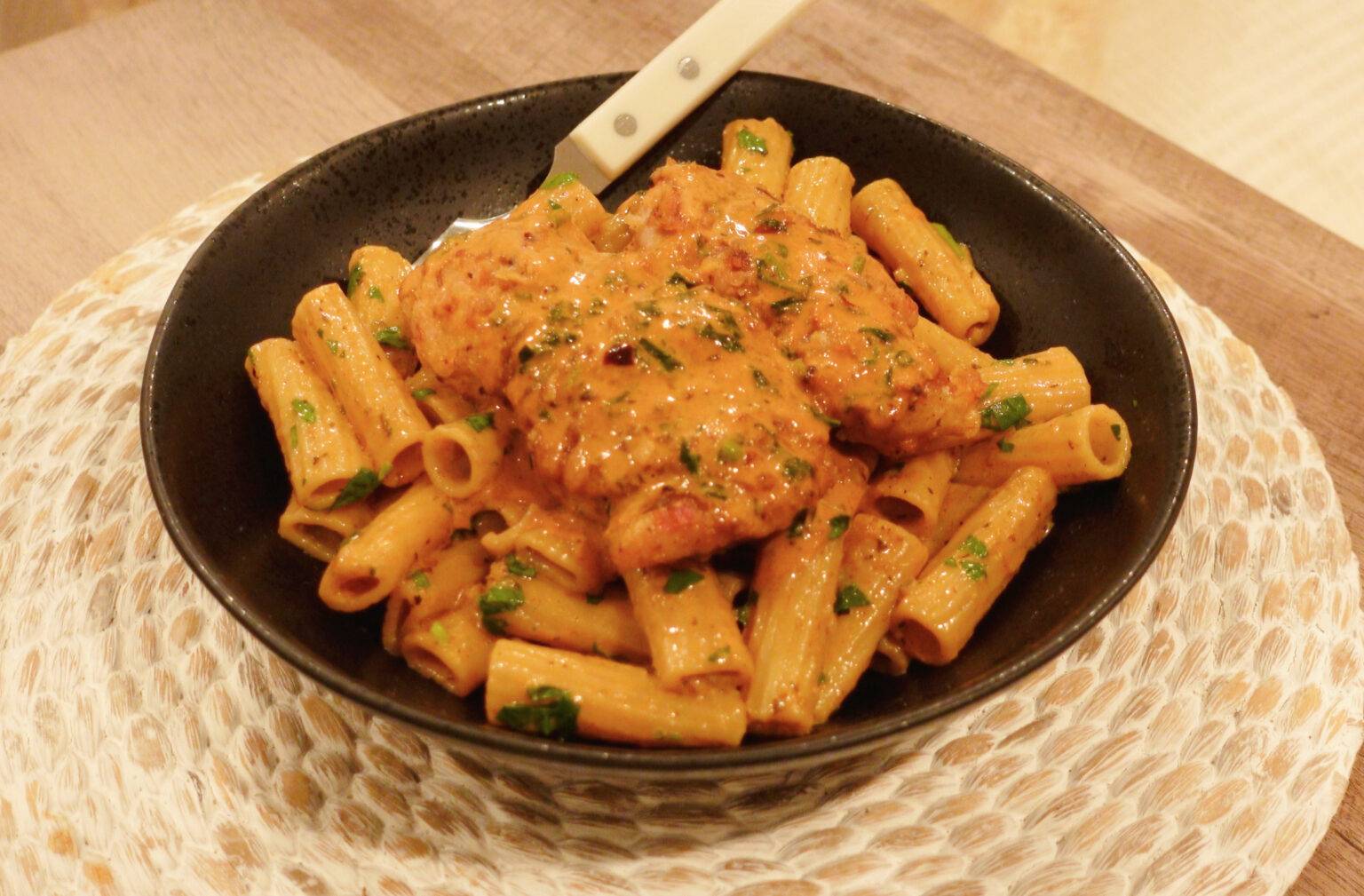 Creamy Cajun Chicken Pasta - Cup of Liv Kitchen